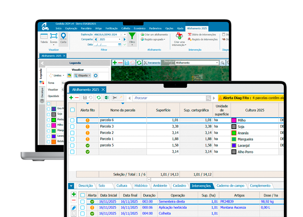 Geofolia - Software para Agricultura